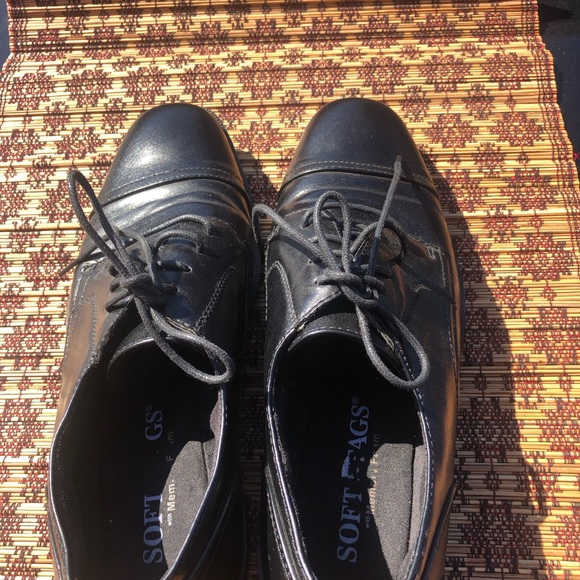 Soft Stags | Shoes | Mens Shoes Soft Stags Dean Kentech Comfort Black ...